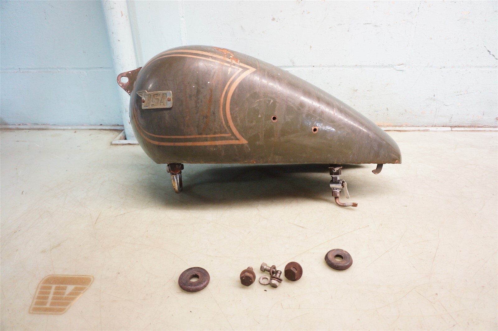 1948 BSA M20 WM20 WD 500 W.M. W.D. 20 MW21 Military *2660B Gas Tank | eBay