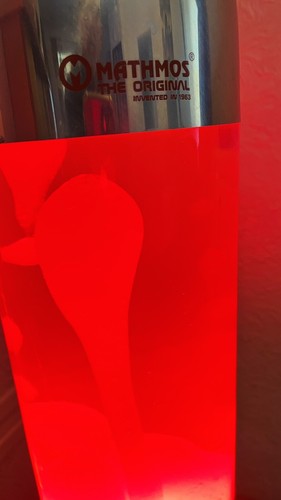 Mathmos Lunar Lava Lamp Giant Rocket Vintage Rare VGC Stunning ...