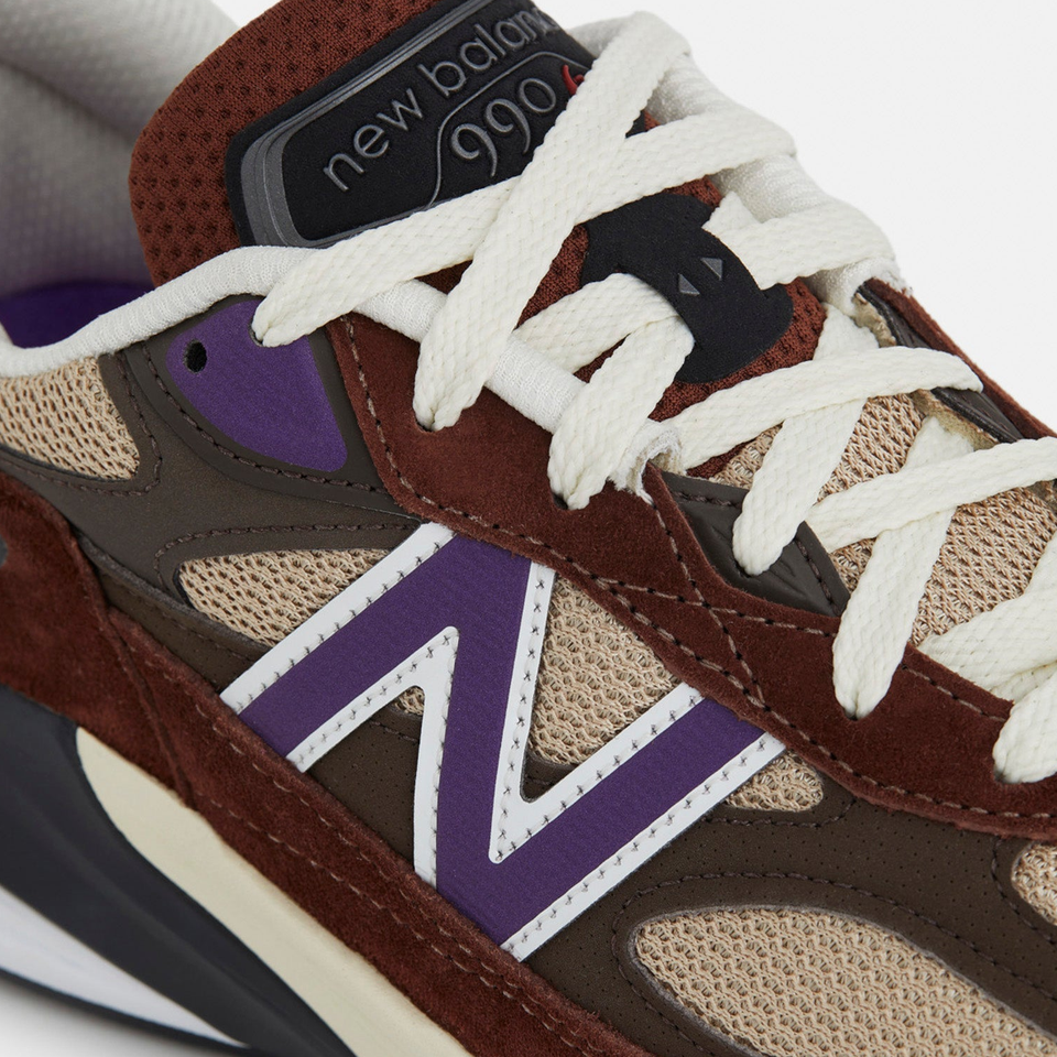 New Balance 990v6 Made in USA Rich Oak Cosmic Grape - Men's Sizes ...