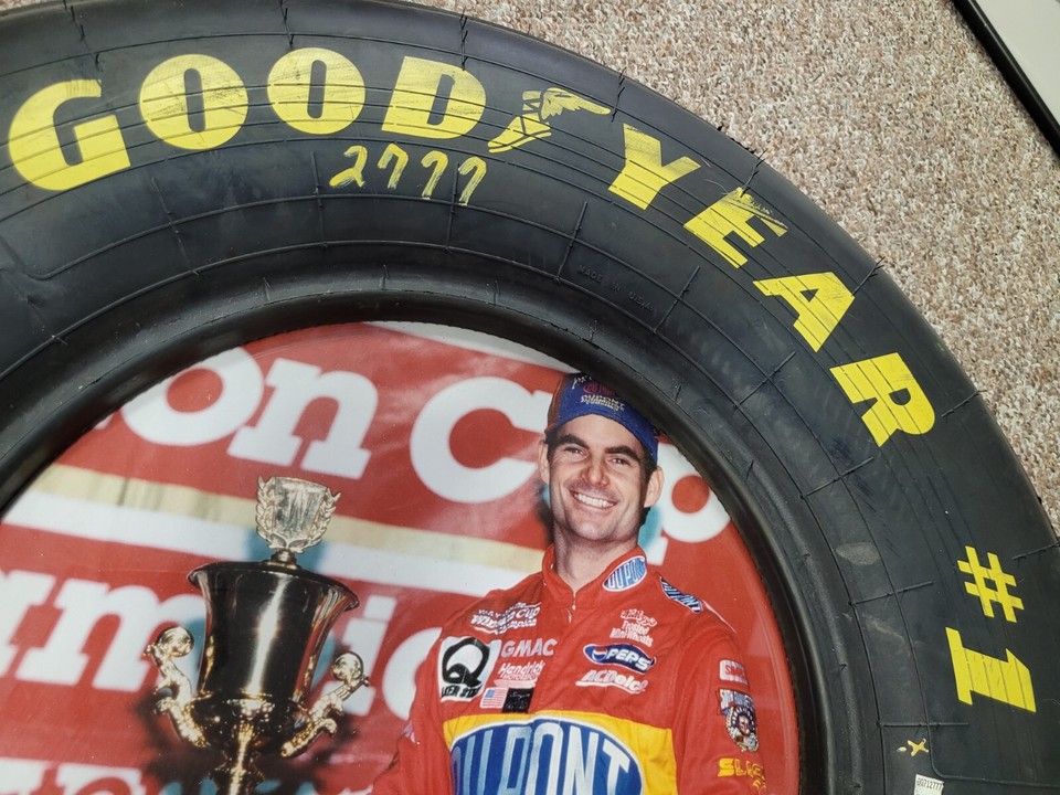 Jeff Gordon NASCAR Racing Reflections Used Tire Winston Cup--Local ...