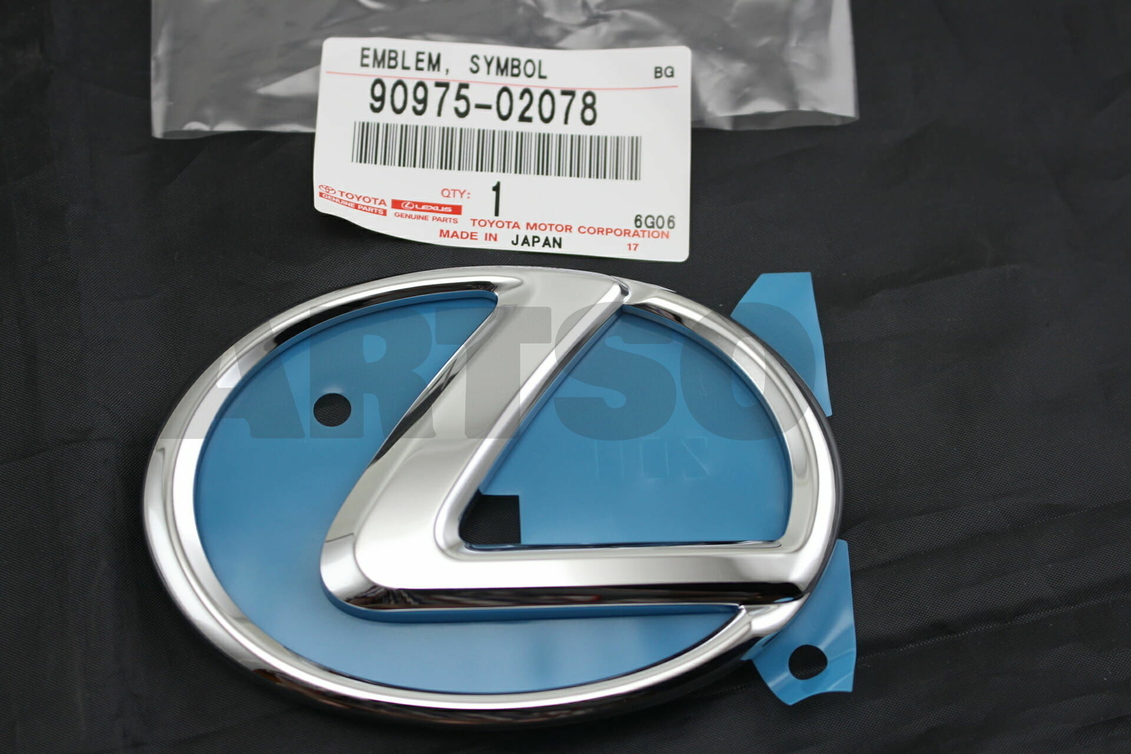 9097502078 Genuine Toyota EMBLEM, SYMBOL 90975-02078 | eBay