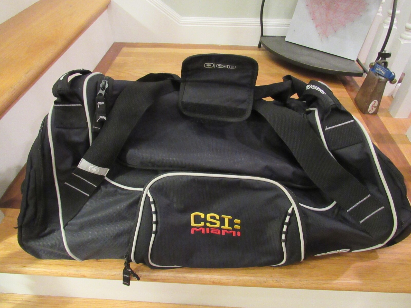 NEW RARE LIMITED CSI: MIAMI OGIO Wheeled Duffle Bag Black Gear ...
