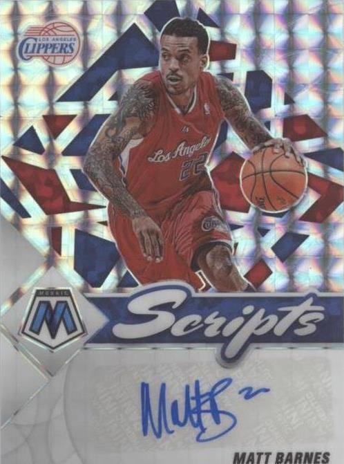 2021-22 Panini Mosaic - Scripts Matt Barnes #SC-MTB (AU) for sale ...