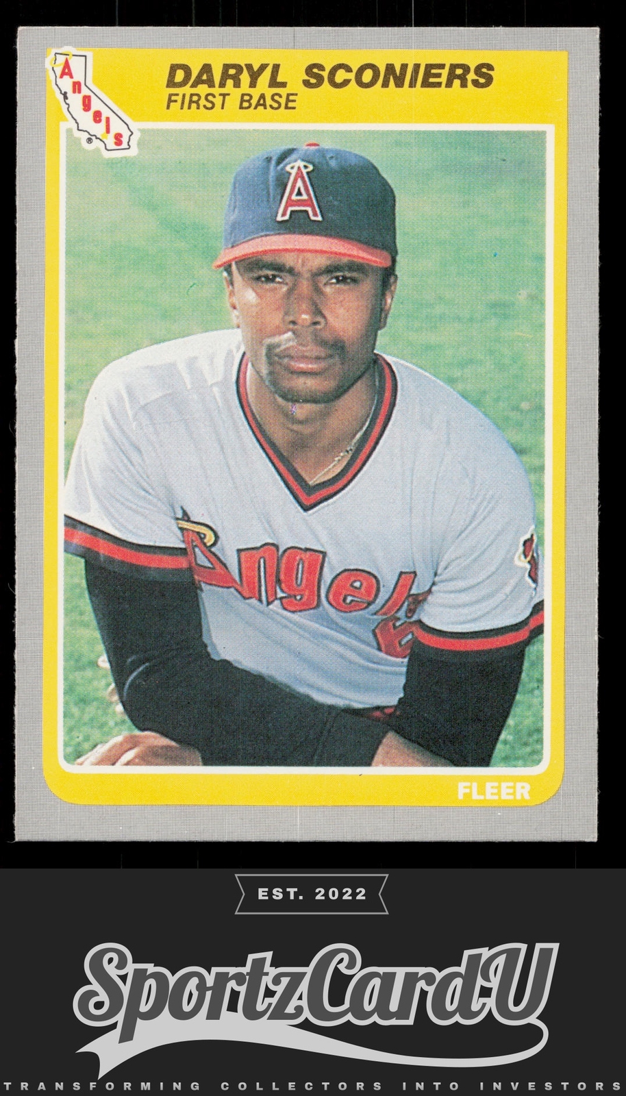 Daryl Sconiers 1985 Fleer Near Mint or Better 10062302 | eBay