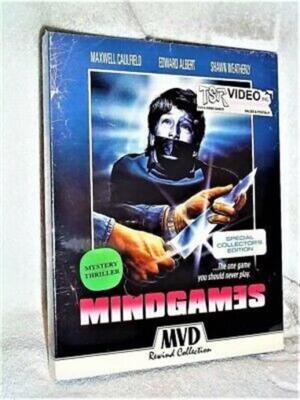 Mind Games (Blu-ray, 2020) NEW Maxwell Caufield Edward Albert Shawn ...
