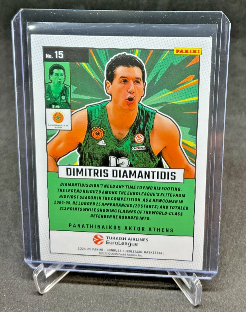 2024/25 Donruss Basketball Euroleague Net Marvels DIMITRIS DIAMANTIDIS ...