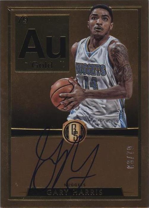 2015-16 Panini Gold Standard - Au Autographs Gary Harris #AU-GHR /79 ...