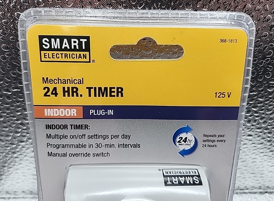 Smart Electrician Intertek Mechanical 24-Hour Indoor Plug-In ...