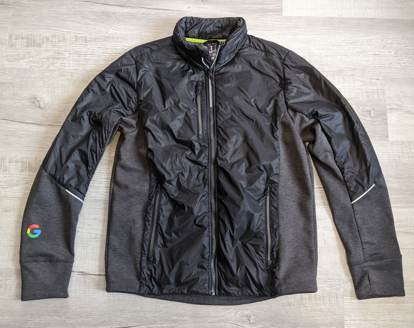 Google Chrome Logo Chromebook Official Men’s Coat Jac… - Gem