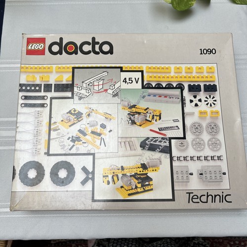 Vintage Rare Lego Dacta # 1090 Technic set in original box Counted & Photoed | eBay