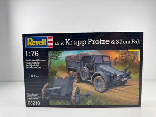 Revell Krupp Protze & 3.7cm Pak Military Army 1/76 Plastic Model Kit ...