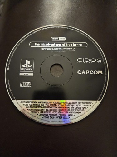 The Misadventures Of Tron Bonne PS1 PROMO RARE PS1 Promotional CAPCOM ...
