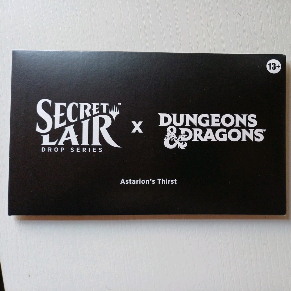 MTG Secret Lair x Dungeons & Dragons Astarion’s Thirst - Neu Sealed ⚡ ...