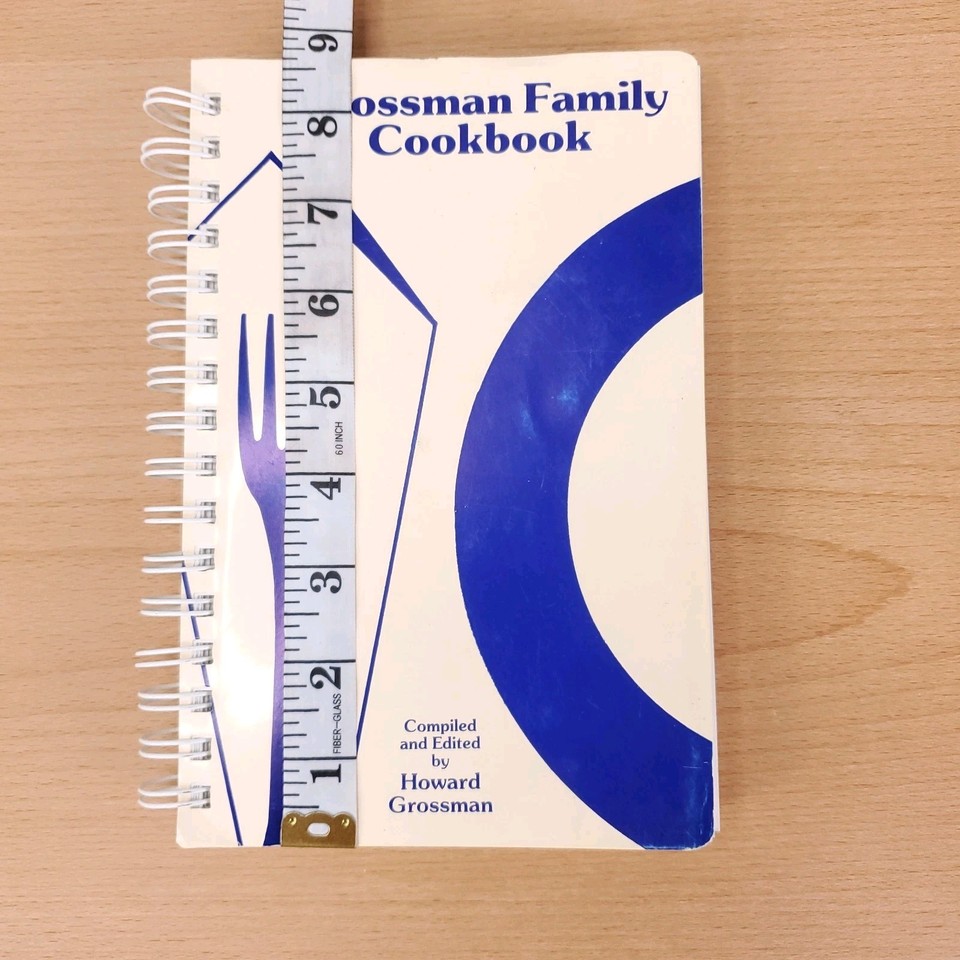 Grossman Family Cookbook – Howard Grossman – 1991 Spiral‑Bound ...