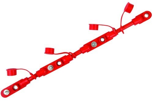 CABLE OVERMOLDED HARNESS 2/0 21in RED | eBay