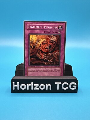 1996 Yugioh- Graverobber’s Retribution (Trap Card) 1st Edition LON-083 ...