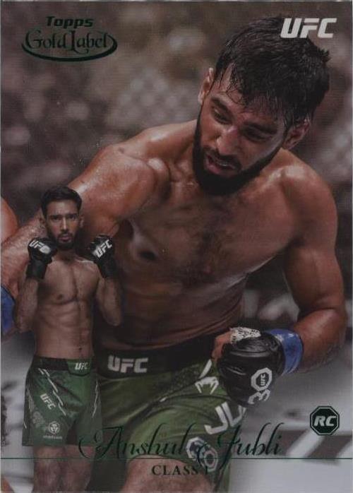 2024 Topps Gold Label UFC - Anshul Jubli #49 Class 1 (RC) for sale ...
