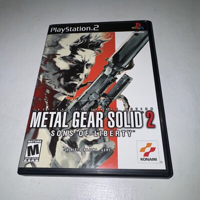PS2 Metal Gear Solid 2: Sons of Liberty (Sony PlayStation 2, 2001) PS2 ...