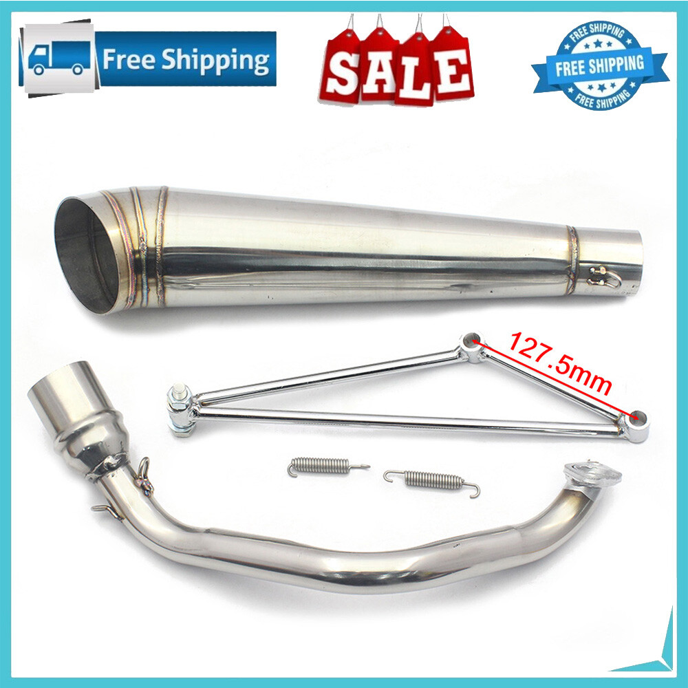 Motorcycle For Honda Ruckus Zoomer GY6 125cc-150cc Scooter Exhaust ...