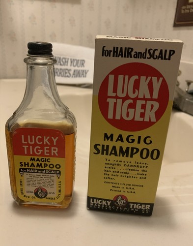 Lucky Tiger Hair Magic Shampoo With Box | eBay