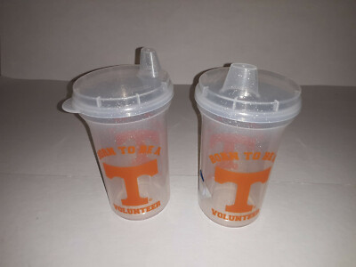 Tennessee Volunteers Sippy Cup with Spill Resistant Lid ( set of two ...