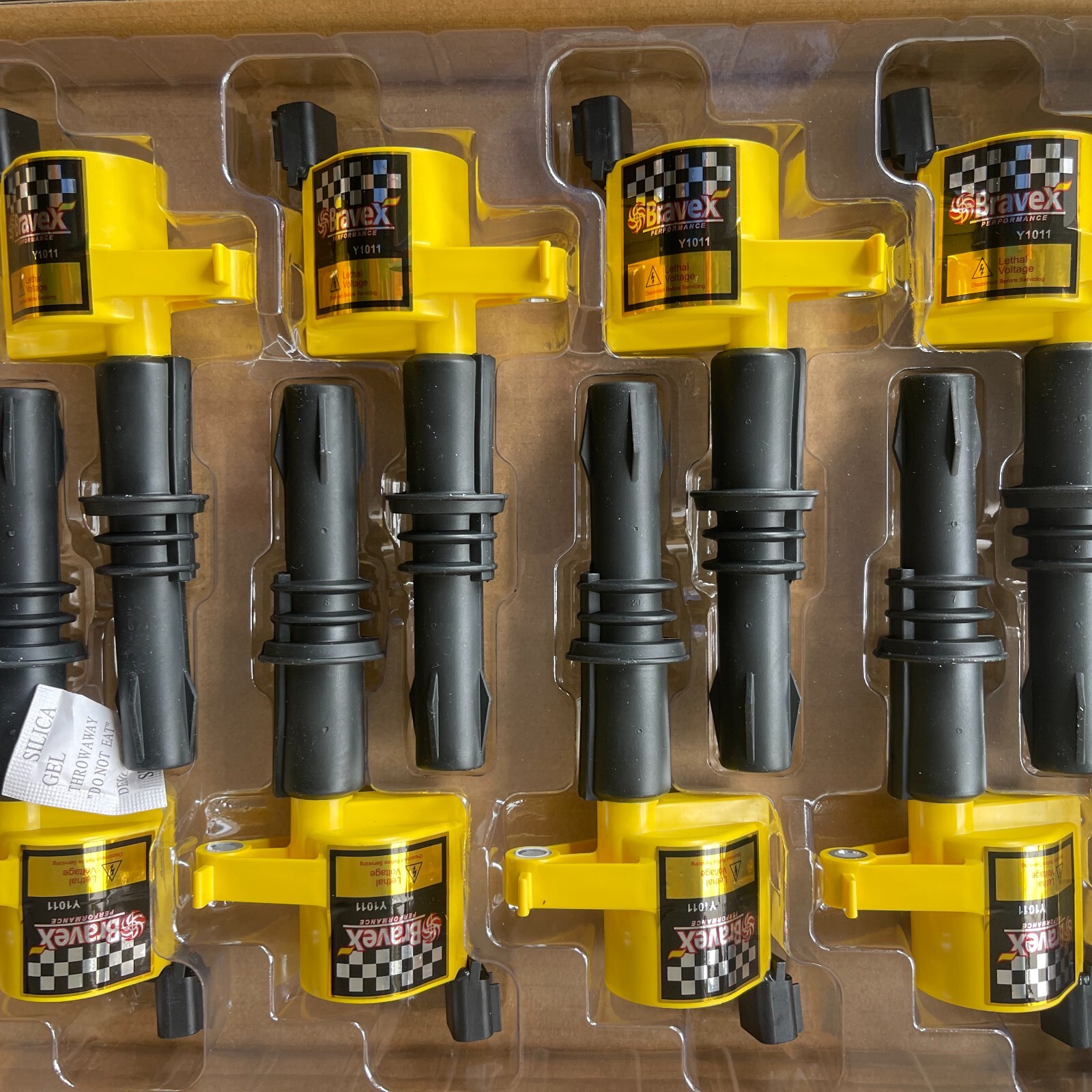 Bravex TYK-Y1011-8H-BX Straight Boot Ignition Coils For Ford Lincoln ...