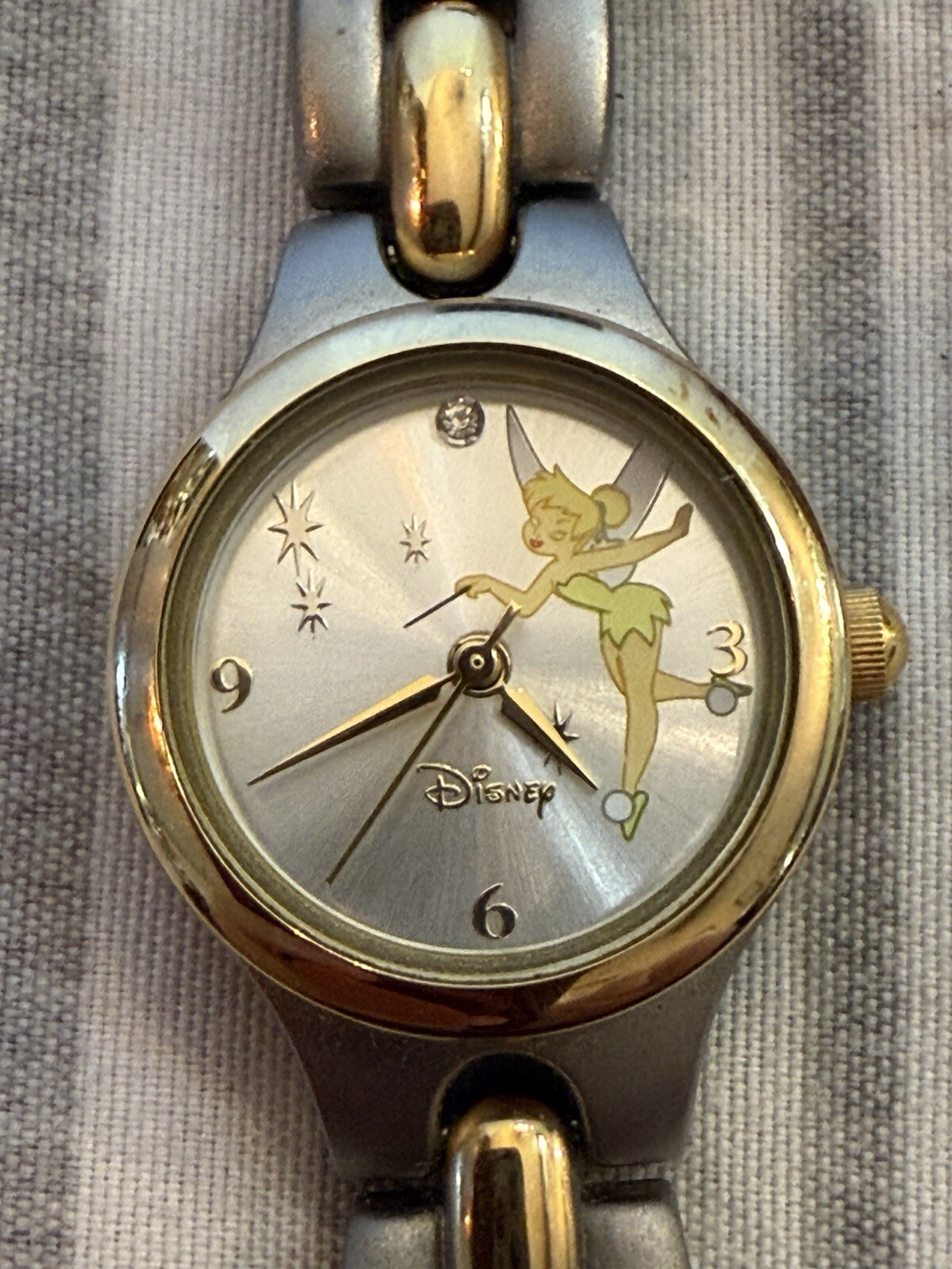 Vintage Walt Disney Peter Pan Tinker Bell Wrist Watch… - Gem