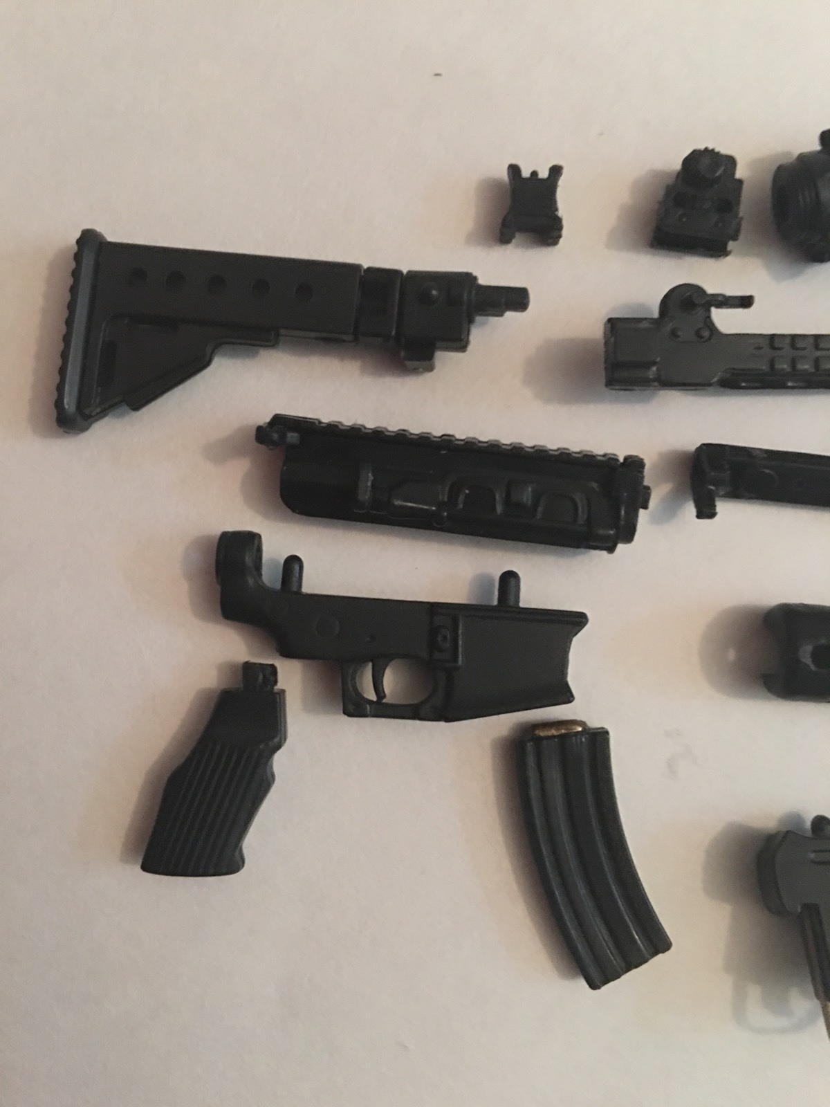 1/6 Scale (12" Figure) M16/M203/Scopes/Grenades/Assault Rifle-Soldier ...