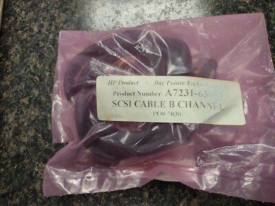 HP A7231-63039 SCSI Cable B-Channel NOS | eBay