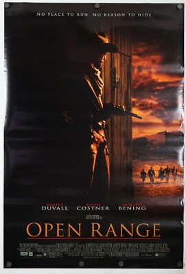 Open Range - original DS movie poster - 27x40 D/S 2003 Kevin Costner ...