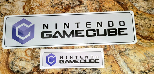 Nintendo Gamecube aluminum sign 6" x 23" High Gloss Finish- with free ...