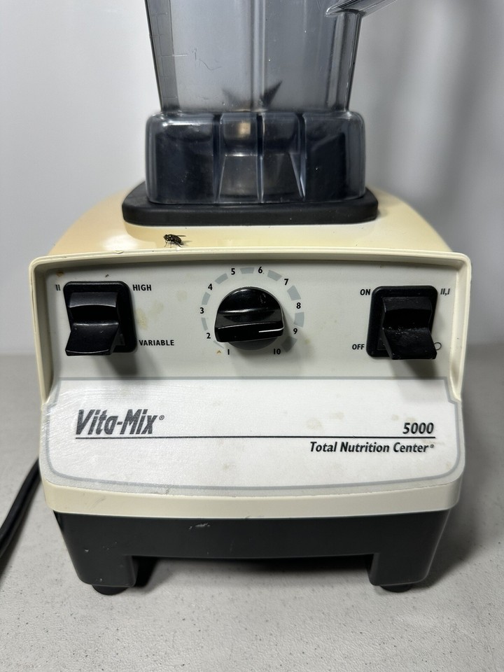 VITAMIX VITA-MIX 5000 VM0103 Total Nutrition Center 64 Oz Blender BEIGE ...