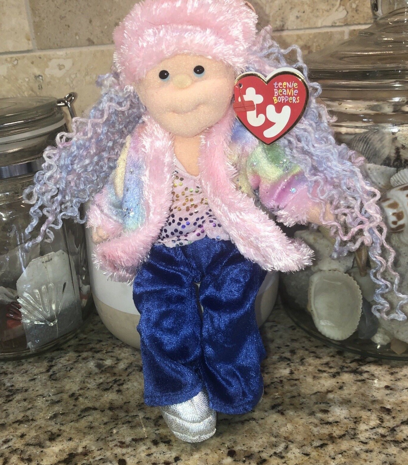 Ty Beanie Baby Terrific Tessa 8" doll plush Teenie Beanie Boppers ...