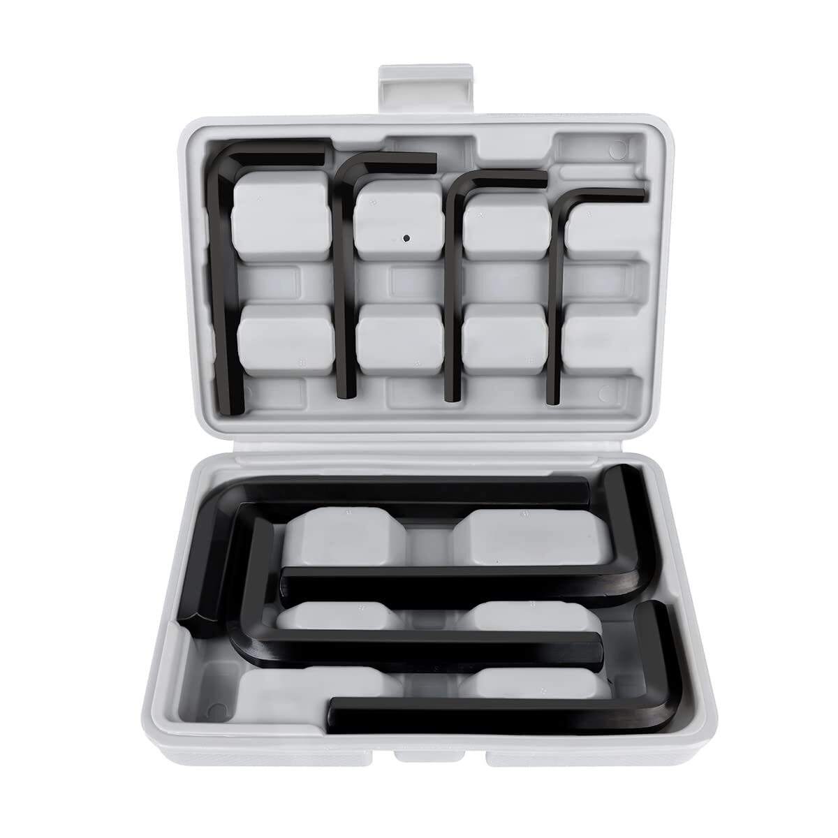 Jumbo Allen Wrench Set 8 Pack Extra Large Hex Key Set Sizes 1/4 5/16 3/ ...