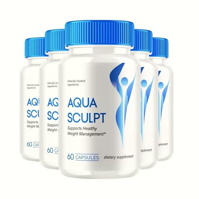 5-Pack Aqua Sculpt for Advanced Weight Loss Support AquaSculpt - 300 ...