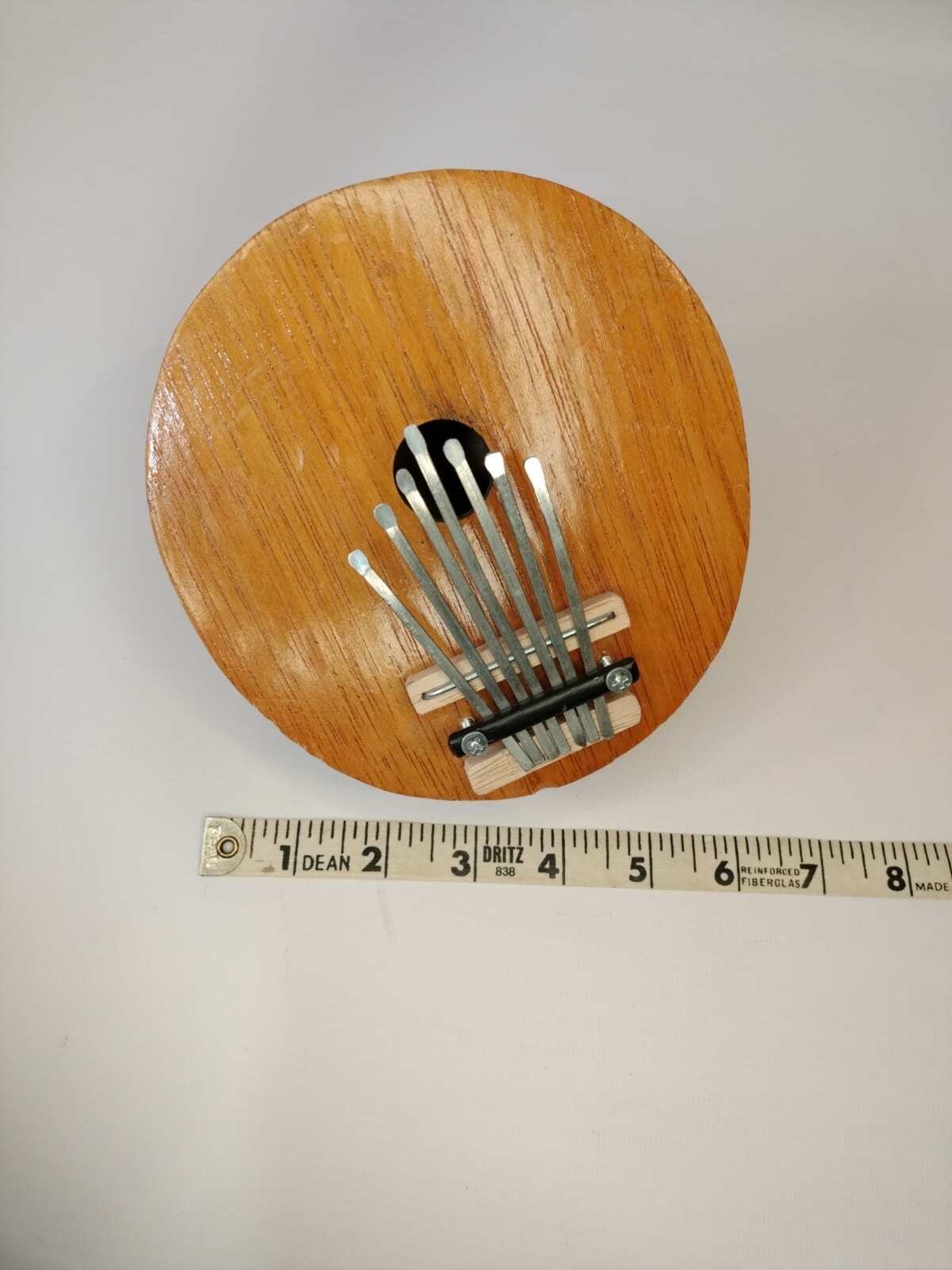 Kalimba 7 Key Coconut Finger Piano Handmade Hand Instrument Kalymba ...