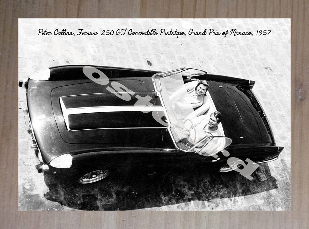 Historic Peter Collins, Ferrari 250 GT Convertible Prototipo, 1957 ...