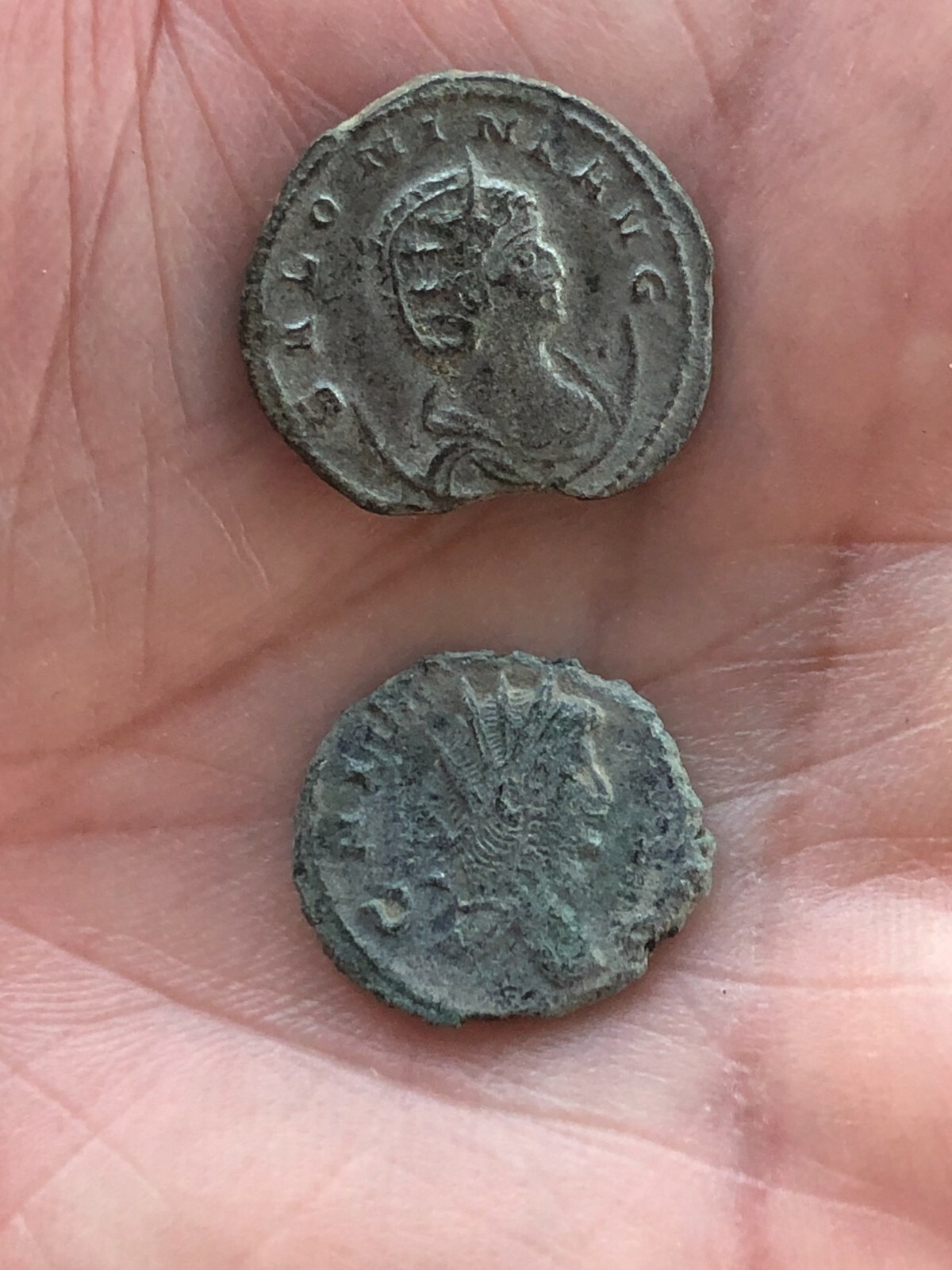 Ancient Lot of Cornelia Salonina and Gallienus Antoninianus | eBay