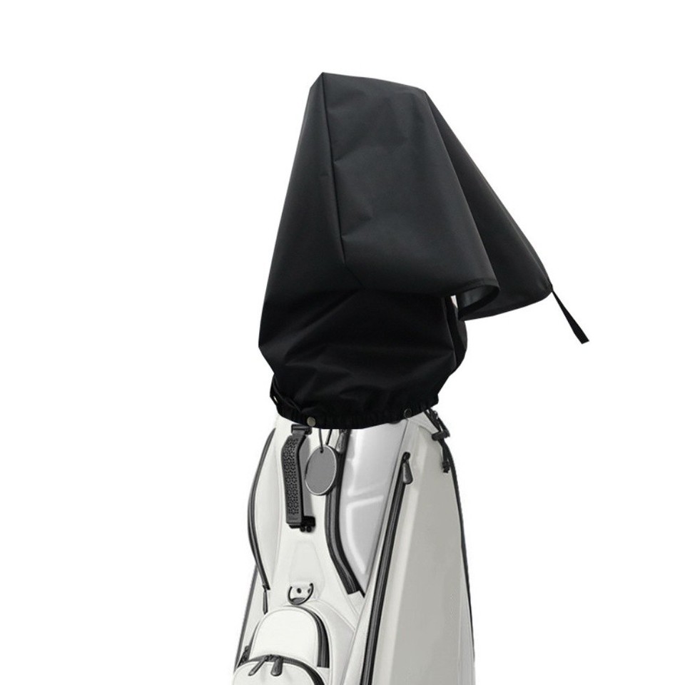 For Golf Bag Cover Waterproof Hood Black 420D Oxford Material 50 by ...