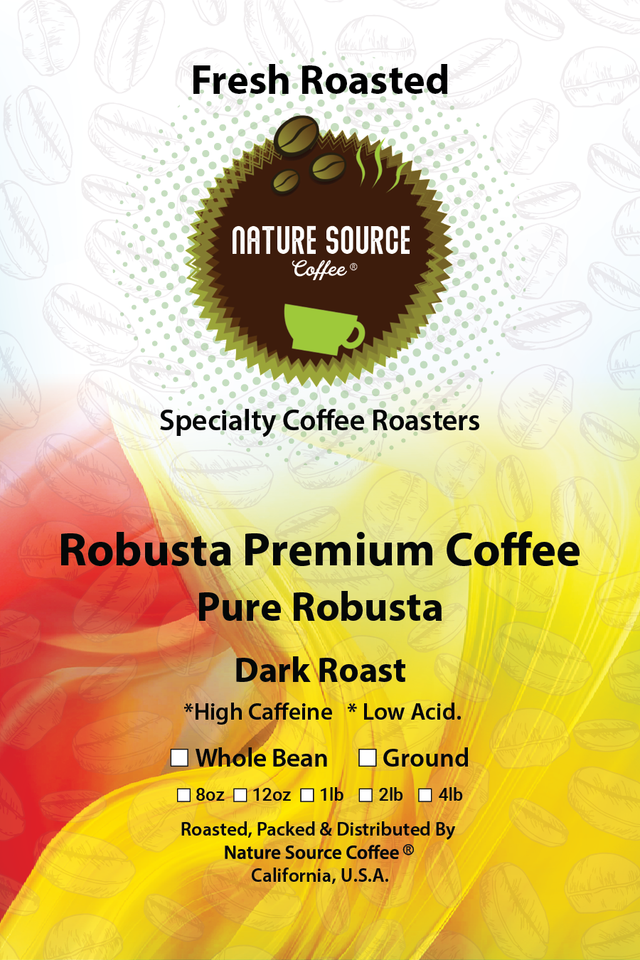 Robusta Premium Coffee | Pure Robusta | Dark Roast | High Caffeine ...