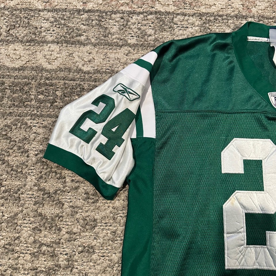Reebok NFL On Field Jersey New York Jets Darrelle Revis Green size 48 ...