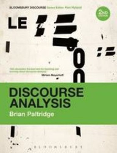 Analyse Du Discours : Une Introduction Broché Brian Paltridge | eBay