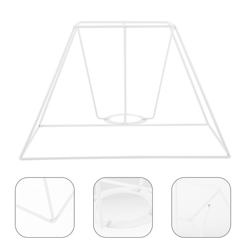 Lamp Shade Guard Industrial Metal Wire Cage Lampshade Stand Light ...