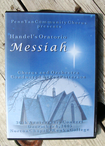 Handel's Messiah ~2005 DVD~ PennYan Keuka College Norton Chapel Lake ...