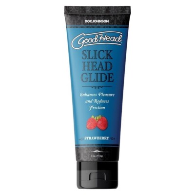 GOODHEAD - DEEP THROAT SLICK HEAD GLIDE- GEL- STRAWBERRY. ORAL DELIGHT ...