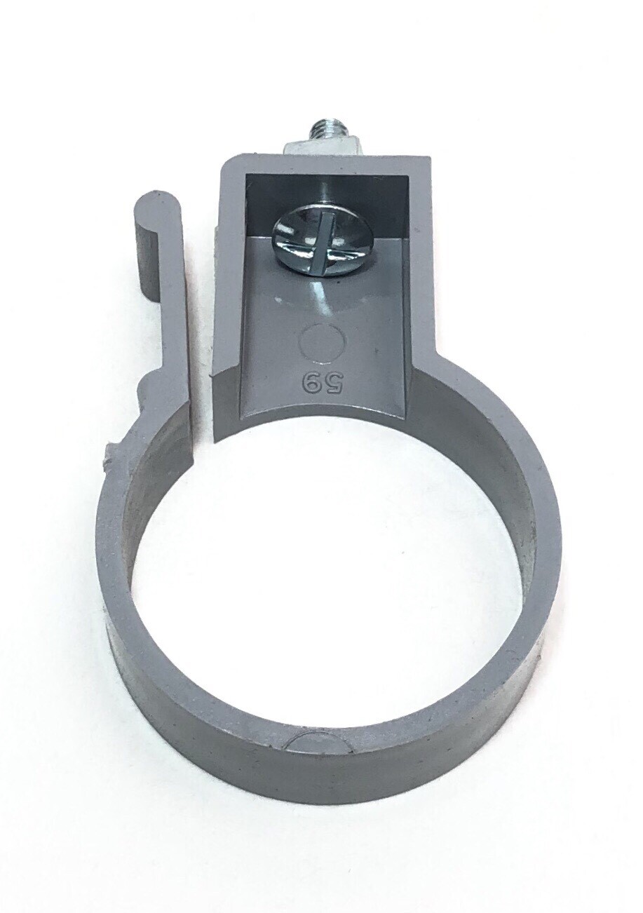 Hunter Pipe Bracket Soil Vent Plastic Down Pipe Clip 50mm Drainage DIY ...