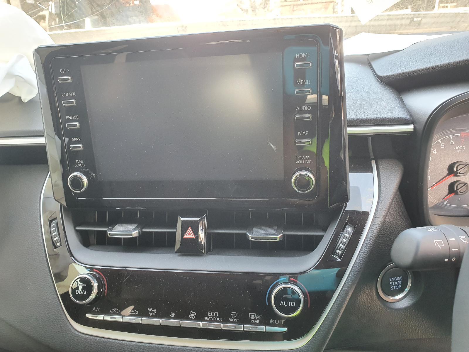 TOYOTA COROLLA HEATER/AC CONTROLS E210, DUAL ZONE CLIMATE CONTROL TYPE ...