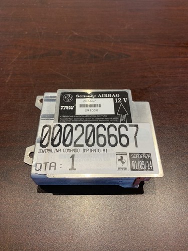 2005-11 Ferrari 612 Scaglietti OEM SRS Sensor System Control Unit | eBay