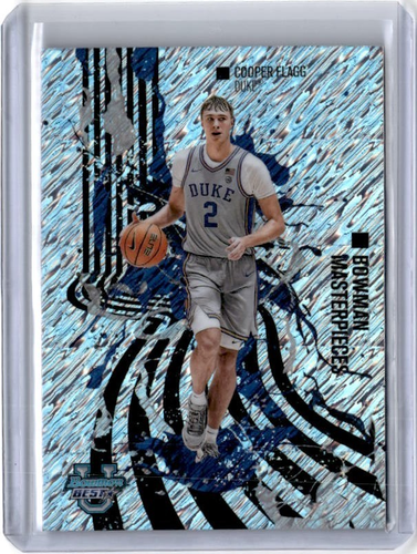 Cooper Flagg 2024-25 Bowman University Best Masterpieces Shimmer #BM-1 ...