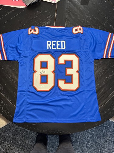 Andre Reed Autographed Jersey JSA Certified Buffalo Bills - HOF | eBay